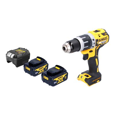 DeWalt DCD 796 M2 Akku Schlagbohrschrauber 18 V 70 Nm + 2x Akku 4,0 Ah ...
