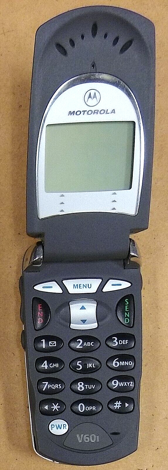 Motorola V series V60i(C) - Silver ( TracFone ) Very Rare Cellular Flip ...