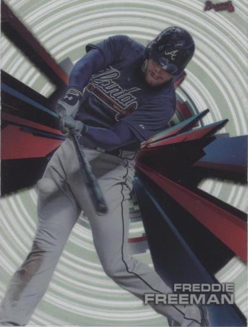 2015 Topps High Tek - Spiral Freddie Freeman #HT-FF Pattern 2 Spiral ...