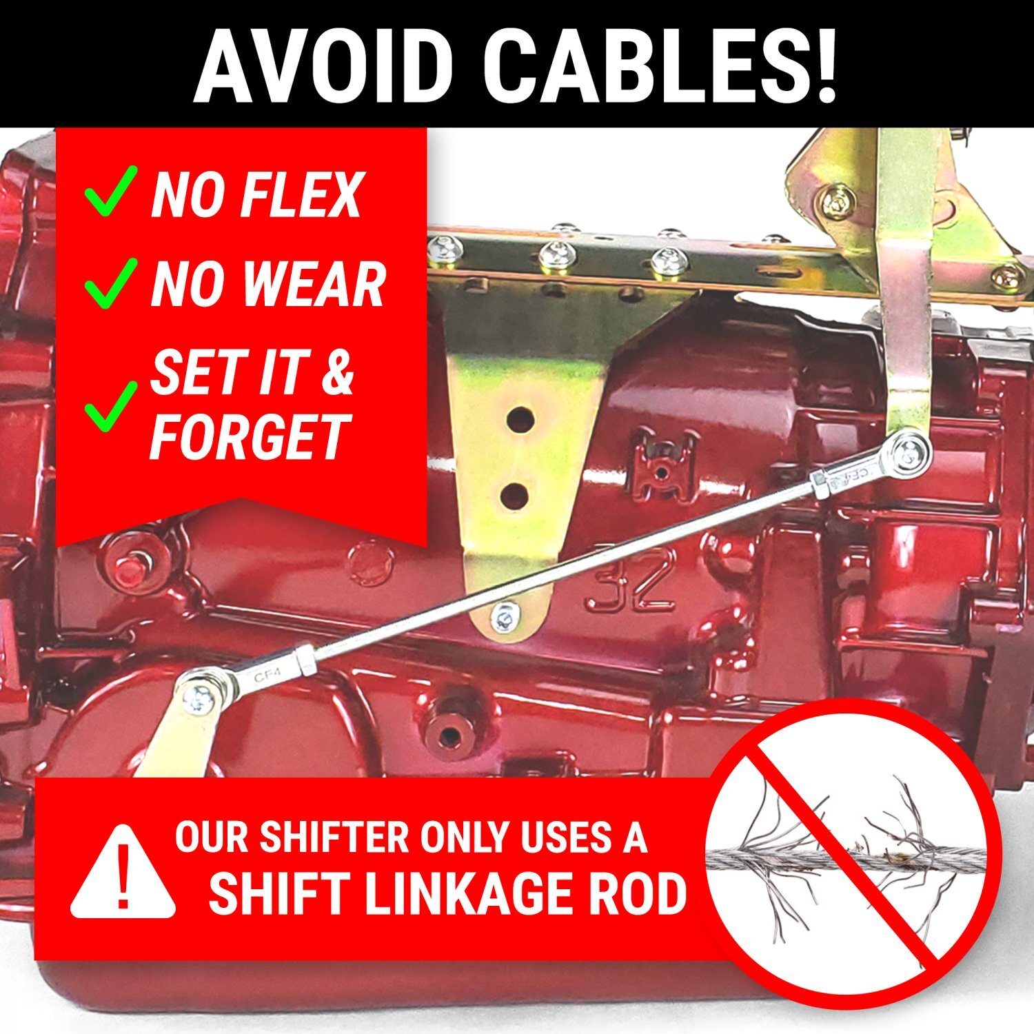 GM 200r4 Transmission Shifter Fits Lokar Kit 16 Arm for sale online | eBay