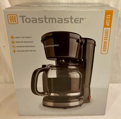 Toastmaster Coffee Maker 12 Cup Brand New | eBay