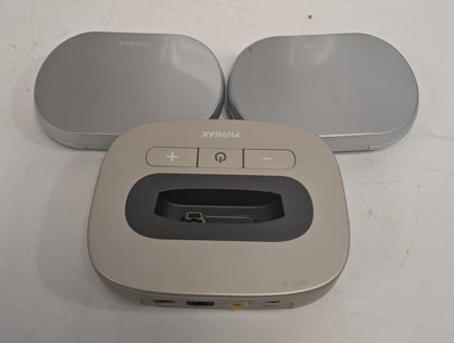 Phonak TV Link II Base Station Compilot Set Of 3 With User Guides | eBay