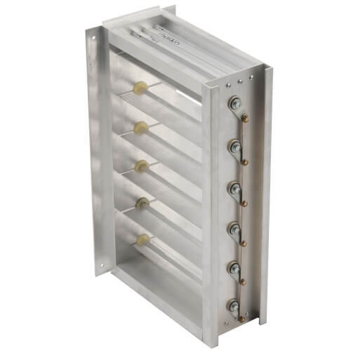 EWC Controls 10X16 ND Motorized Damper Rectangular Bottom Mount | eBay