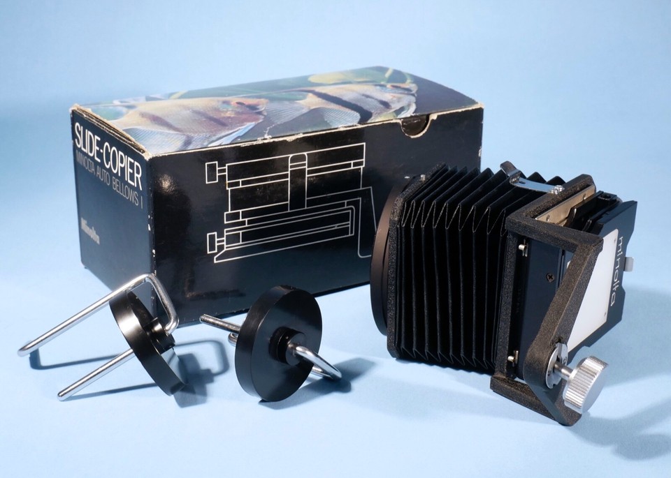 Minolta Slide Copier Auto Bellows I * MINT & Boxed | eBay