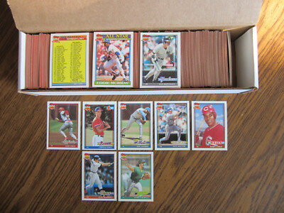 1991 Topps Baseball Complete Your Set, Pick 15 from list, See Item ...