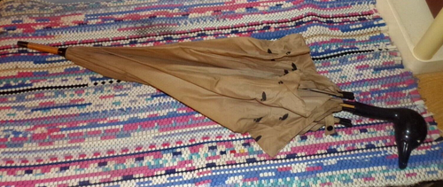 Vintage Tarleton Wood Duck Head Handle Umbrella Walking Stick Large ...