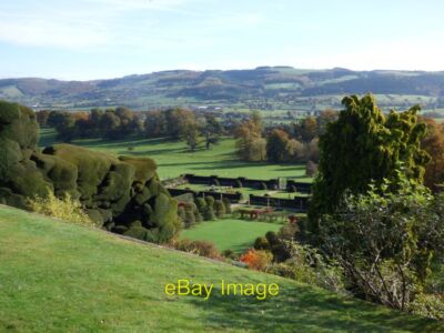 Photo 6x4 Over the Lower garden to Leighton Welshpool/Y Trallwng The ...