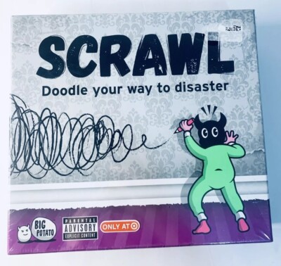 Scrawl the Adult Party Game Where Innocent Doodles Turn Dirty Board ...