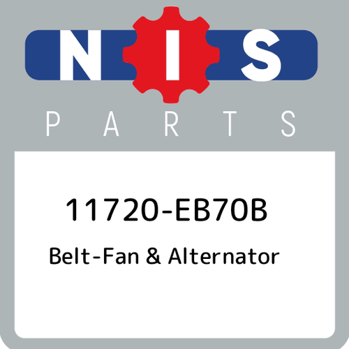 11720-EB70B Nissan Belt-fan & alternator 11720EB70B, New Genuine OEM ...