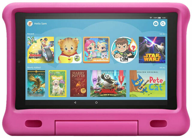 Amazon Fire HD 10 Kids Edition (9th Generation) 32GB, Wi-Fi, 10.1in ...