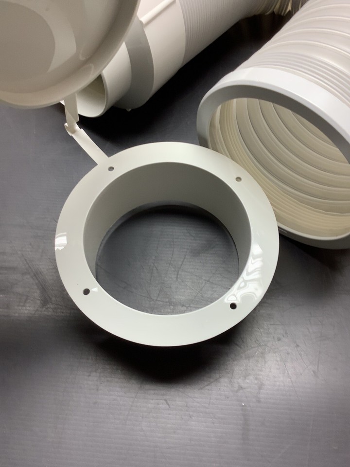 PORTABLE AIR CONDITIONER AC THROUGH WALL VENT KIT 5.9” With Snap Ring ...