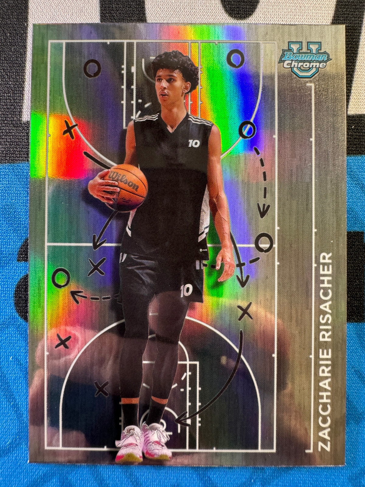 Zaccharie Risacher 2023-24 Bowman University Chrome Prodigal Playmakers ...