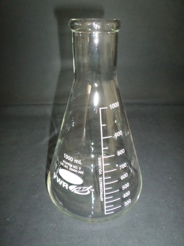 Erlenmeyer Flask Logo 100ml 250ml Flask Flat Bottom Narrow Neck Lab