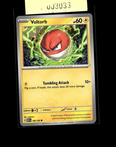 SV: Scarlet & Violet 151 #100/165 Voltorb | eBay