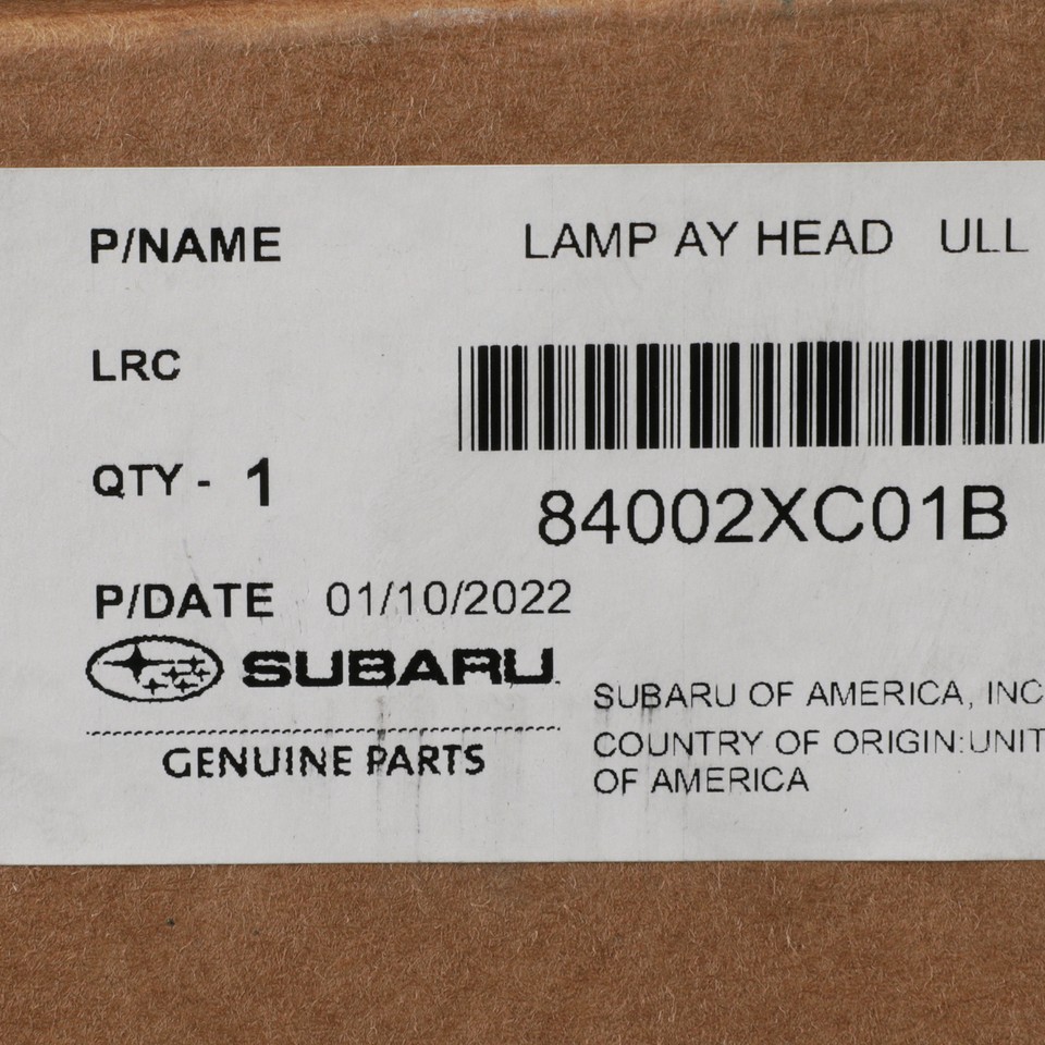 OEM NEW 2019-2022 Subaru Ascent Head Light Lamp Assembly Driver Side ...