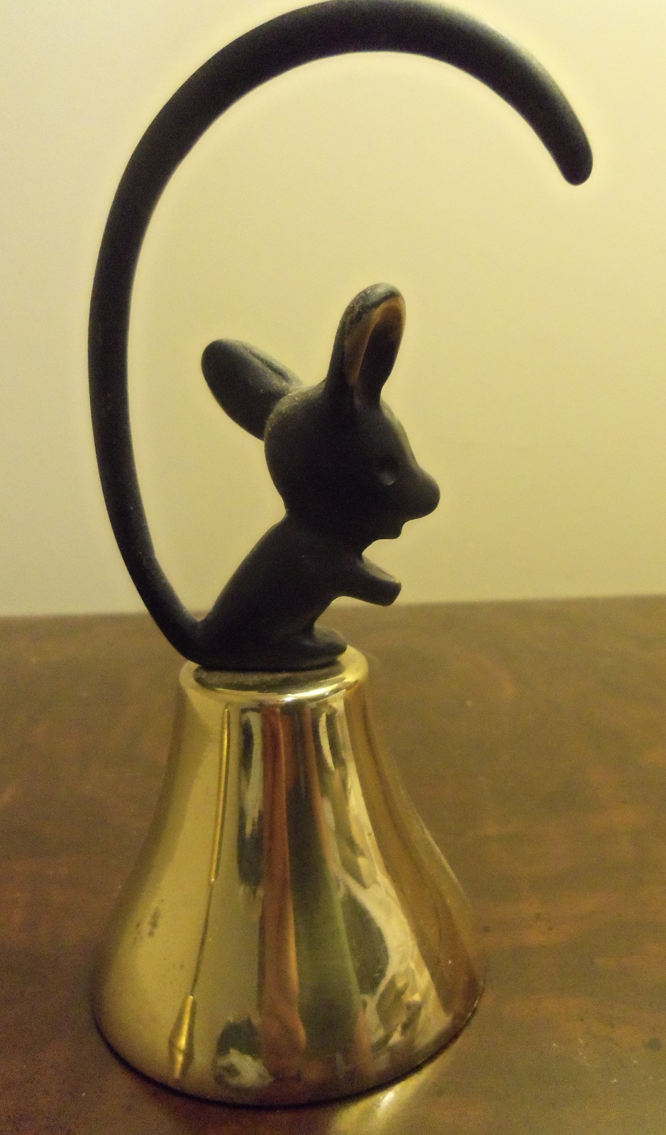Walter Bosse Mouse bell Hagenauer brass | eBay