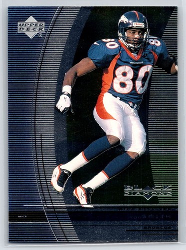 1999 Upper Deck Black Diamond #36 Rod Smith Denver Broncos Football ...