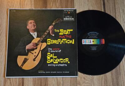 Sal Salvador - THE BEAT FOR THE NEW GENERATION Decca LP VG+ Charlie ...