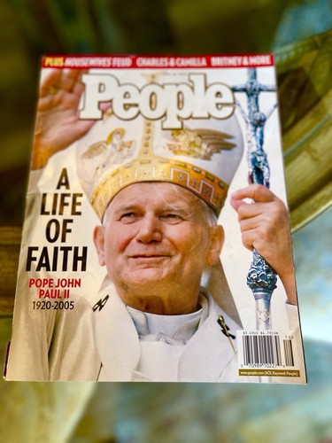 Time Magazine Pope John Paul II Cover A Life Of Faith 2005 Edition | eBay