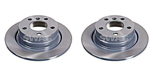 SWAG Brake Disc Rear Axle x2 pcs Fits BMW 1 2 F87 F22 F21 F20 ...