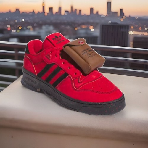 🔥 Adidas Rivalry Low X DEADPOOL| Red Core Black| MENS Size 9 | UNDER ...