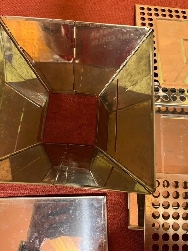 Vintage Pyromid 8" X 8" Outdoor Cooking System with Carrying Case | eBay