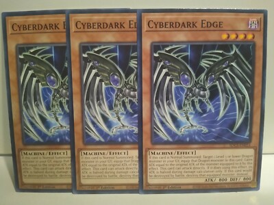 x3 Cyberdark Edge - SDCS-EN014 - Common 1st Edition NM | eBay