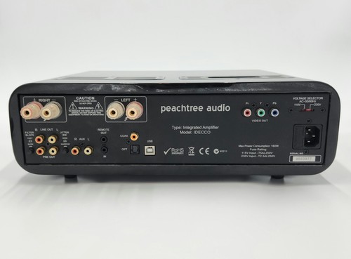 Peachtree Audio iDecco Class A Tube Amplifier DAC w/ Pure Digital iPod ...