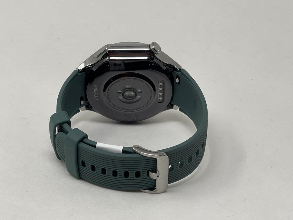 OnePlus Watch 2 Radiant Steel with Emerald Green Band OPWWE231 New Open ...