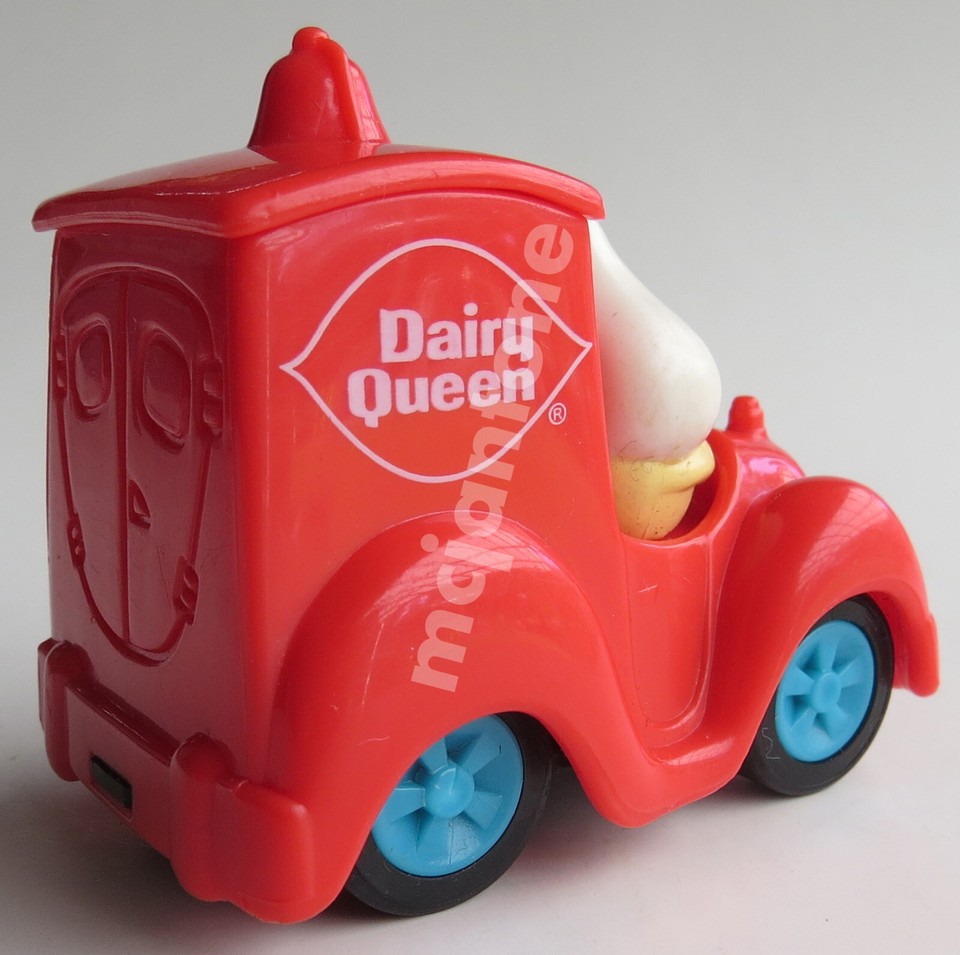 Dairy Queen 1998 TREATS ON WHEELS Dilly Bar Sundae Blizzard Car YOUR ...