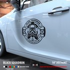 BLACK SQUADRON TIE FIGHTER Pilot Dark Side Car Vinyl Sticker ONE Decal ...