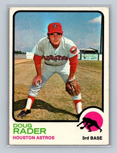 1973 Topps #76 Doug Rader Houston Astros Baseball Card | eBay