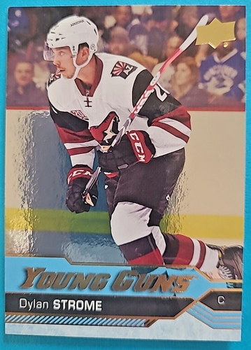2016-17 Dylan Strome Upper Deck Young Guns SILVER FOIL Rookie RC ...