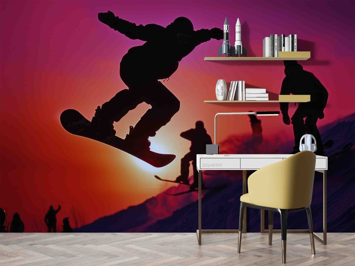 Skateboard Graphic Wallpaper