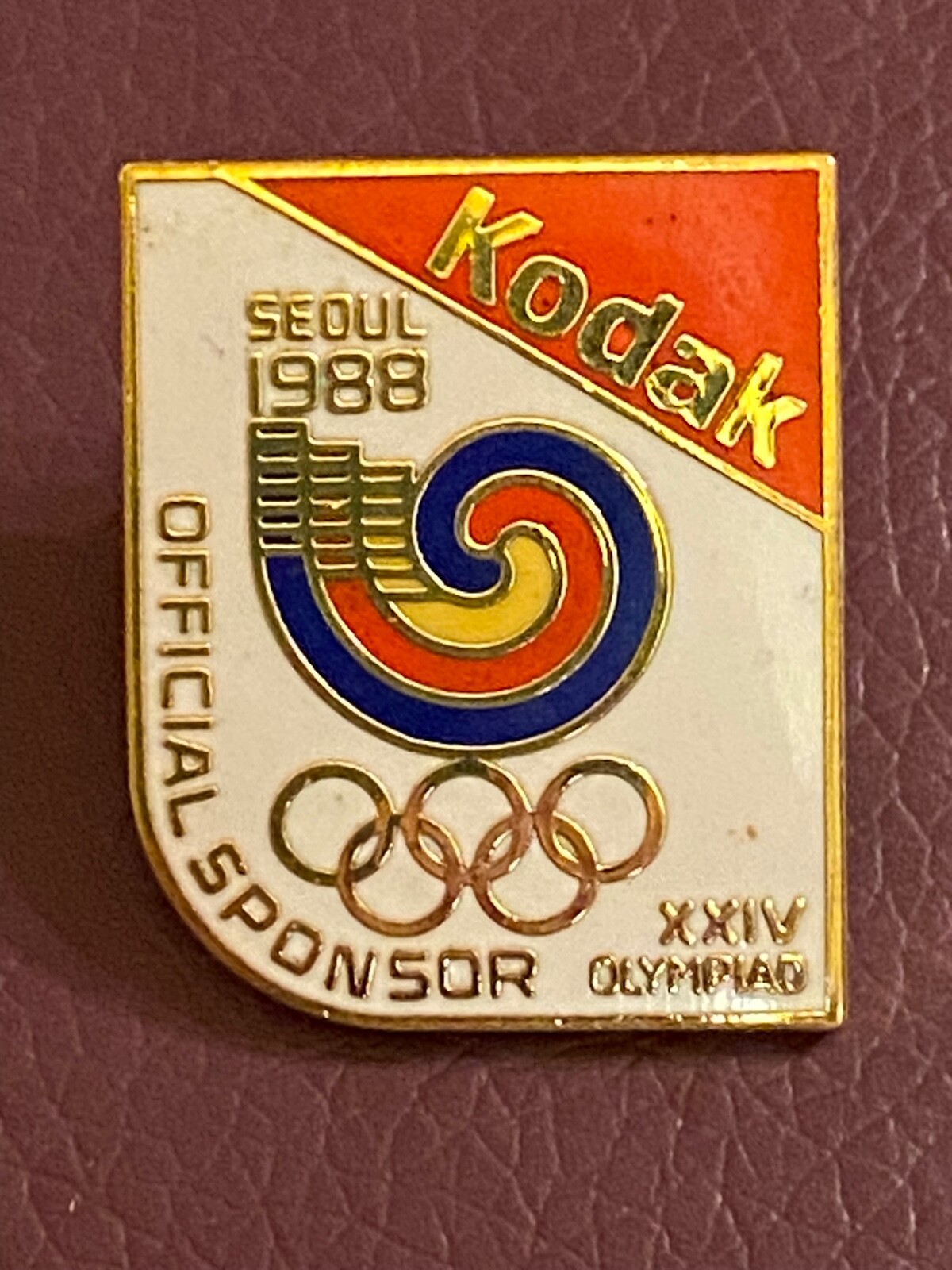 SEOUL 1988 - KODAK OLYMPIC SPONSOR PIN , | eBay
