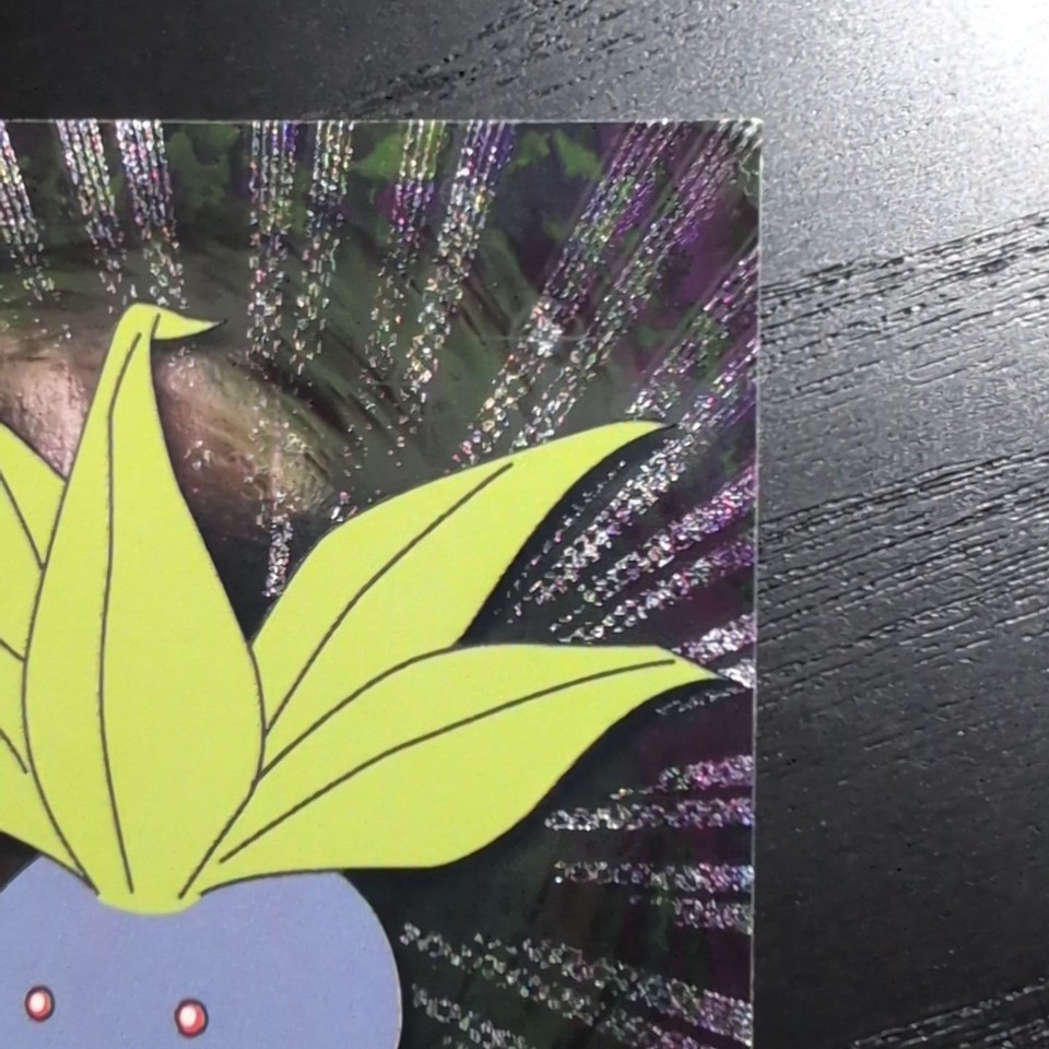 1999 Topps Pokemon TV #43 Oddish Silver Foil Black Logo (Rays 2nd Print ...