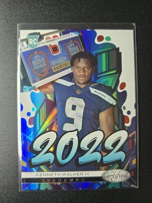 2022 Panini Certified - 2022 Kenneth Walker III Graffiti (RC) Seahawks ...