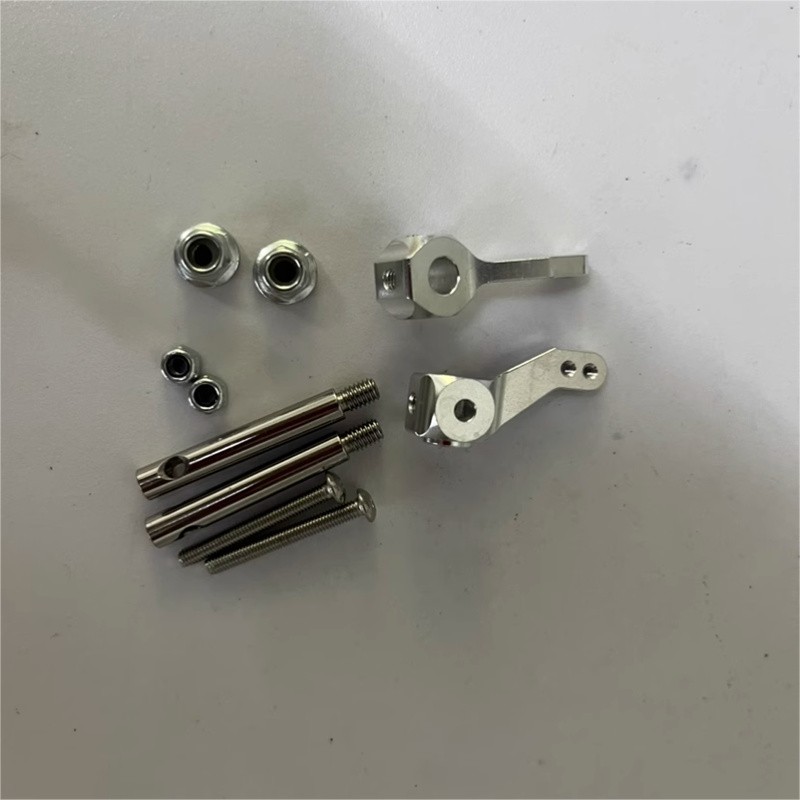 Aluminum Front Steering Knuckle Arms For Tamiya CW-01 Lunch Box ...