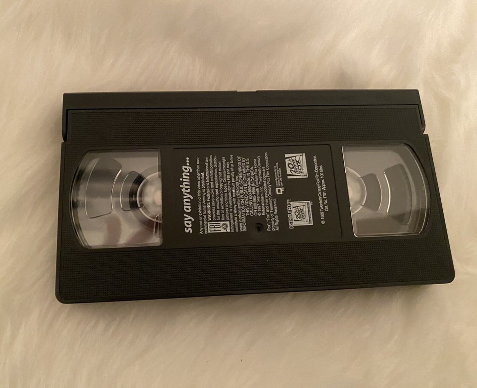 Say Anything (VHS, 1998) 86162170133| eBay