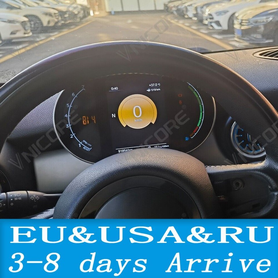 5'' New For BMW Mini R56 R60 2004-2014 LCD Digital Cluster Speedometer ...