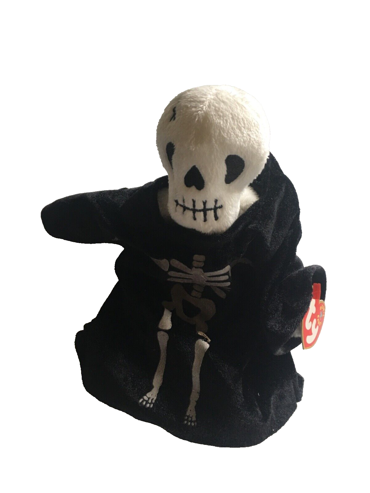 2000 RARE & RETIRED TY BEANIE BABY~CREEPERS THE HALLOWEEN SKELETON 8 ...