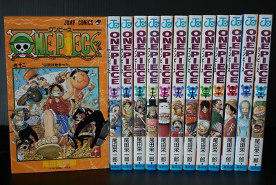 One Piece Manga Vol.12-24 'Alabasta' by Eiichiro Oda, Japanese Edition ...