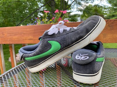 Nike 6.0 Mavrk Low 2 City Grey Green Skate Board 442477-006 Nike 6.0 Mavrk Low 2 City Grey Green Skate Board 442477-006