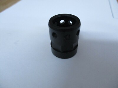 Micro Muzzle Brake LongShot MINI-BRAKE for .578-28 TPI Black Aluminum ...