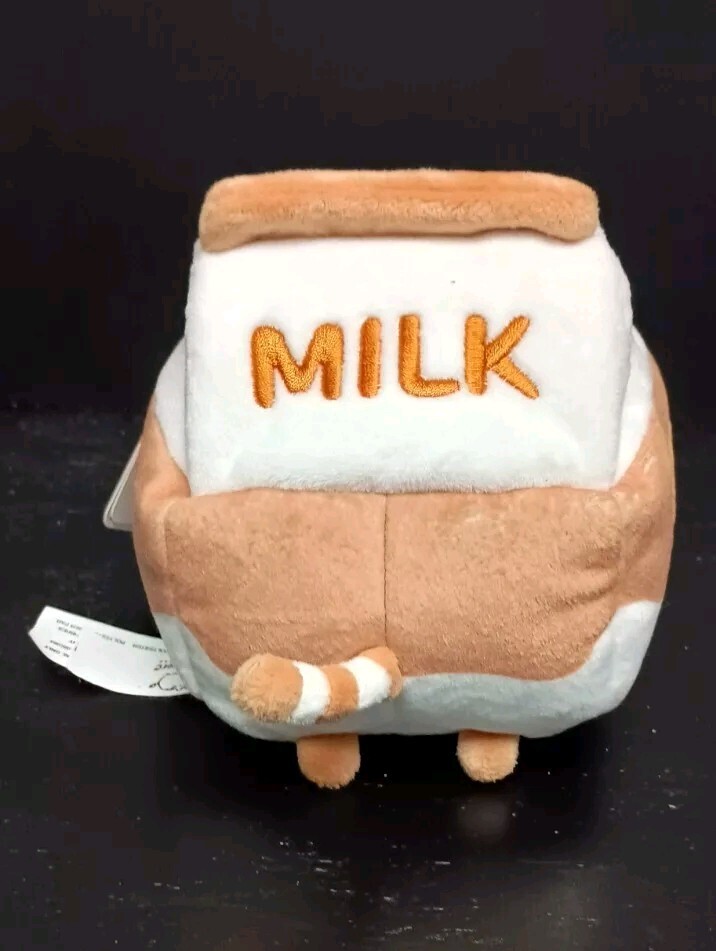 Pusheen CHOCOLATE MILK Plush 6-Inch Kitty Cat Milk Carton Gund NWT ...