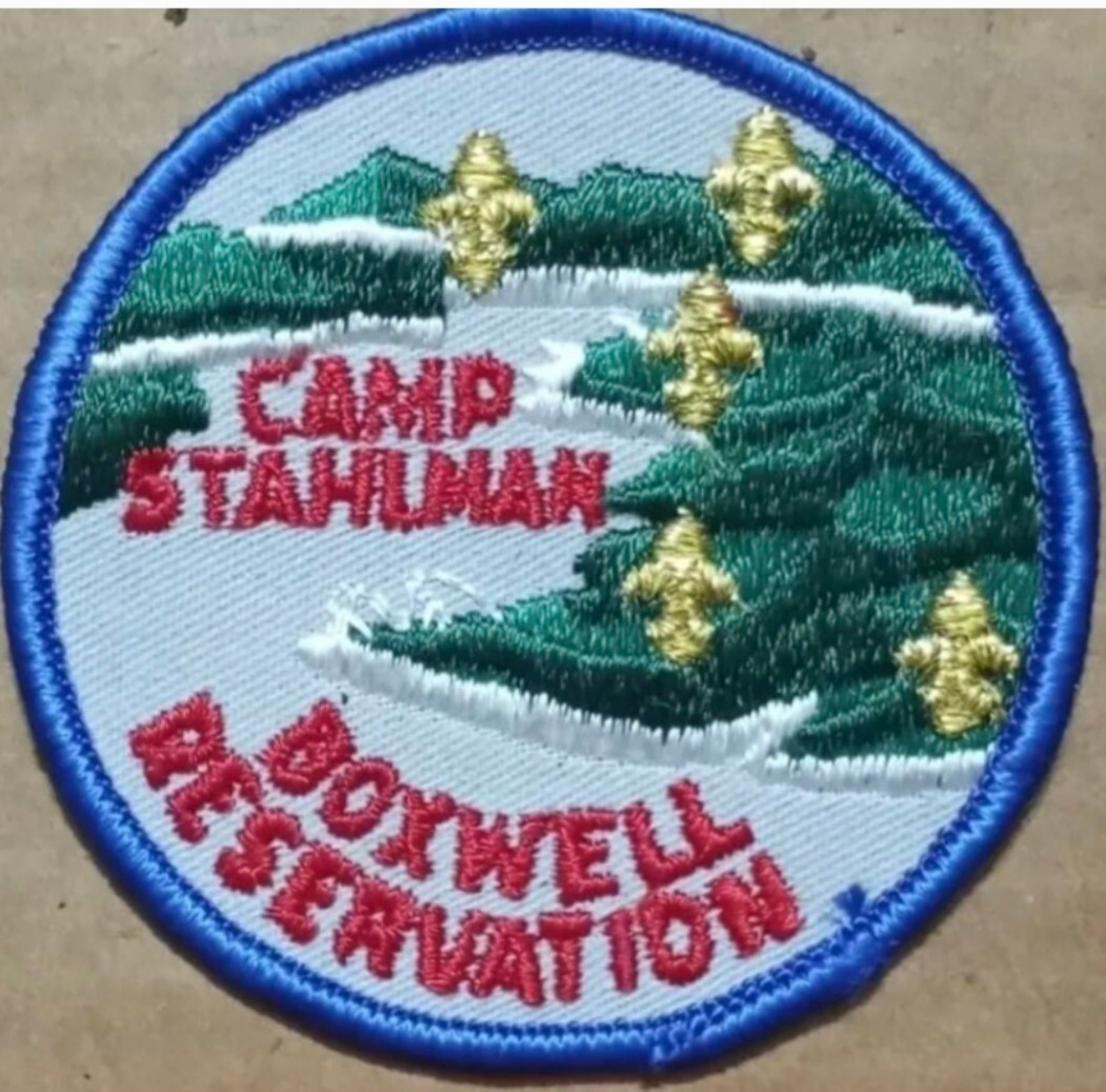 Camp Stahlman Boxwell Reservation BSA patch | eBay