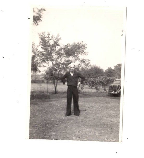 Photograph Fall of 1943 Robert F. Cooper Age 18 Sailor Dean Misner ...