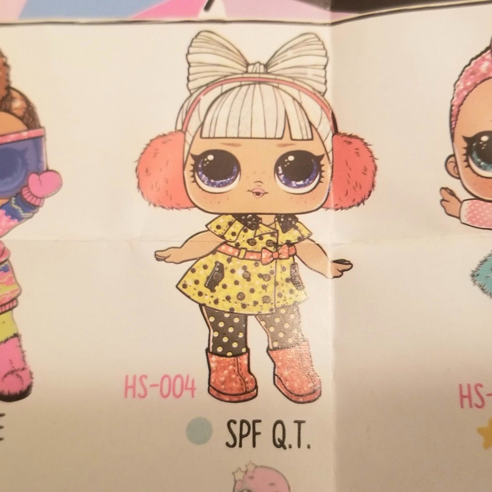 LOL Surprise- SPF QT Q.T. -Confetti Pop - Series 3- Polka Dot Swim Doll ...