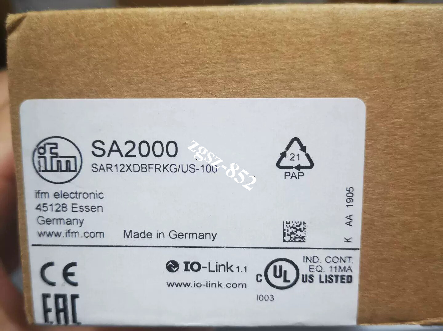 1 pcs IFM SA2000 Sensor Brand NEW Fast Shipping FedEx or DHL | eBay
