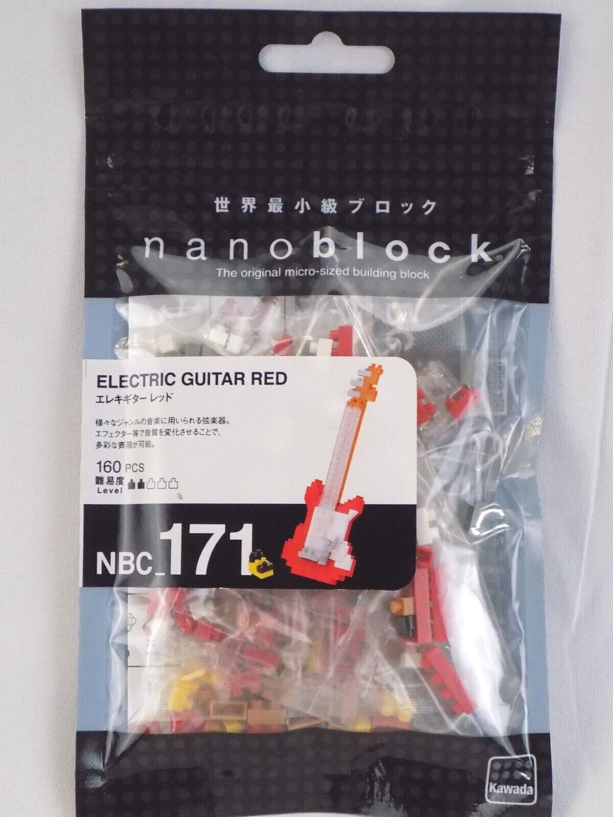 CHOOSE Nanoblock NBC 142 171 191 218: Peacock/Guitar/White-sided ...
